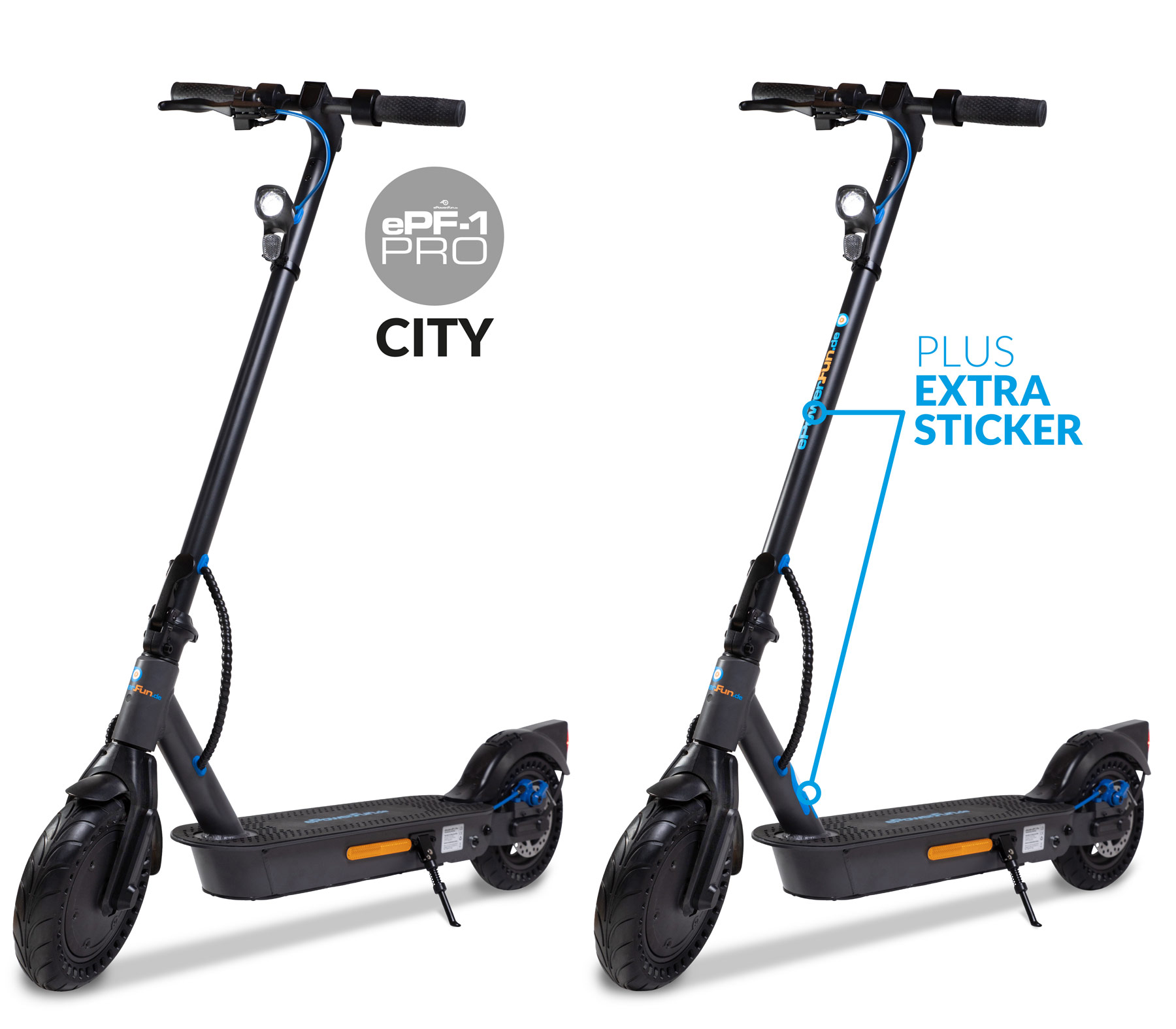 EPF 1 PRO City EScooter Mit Stra enzulassung EPF 1 PRO City EScooter Mit Stra enzulassung